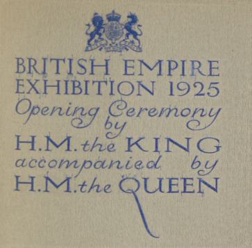 British Empire Exhibition 1925 - West Indian History, Heritage and Culture